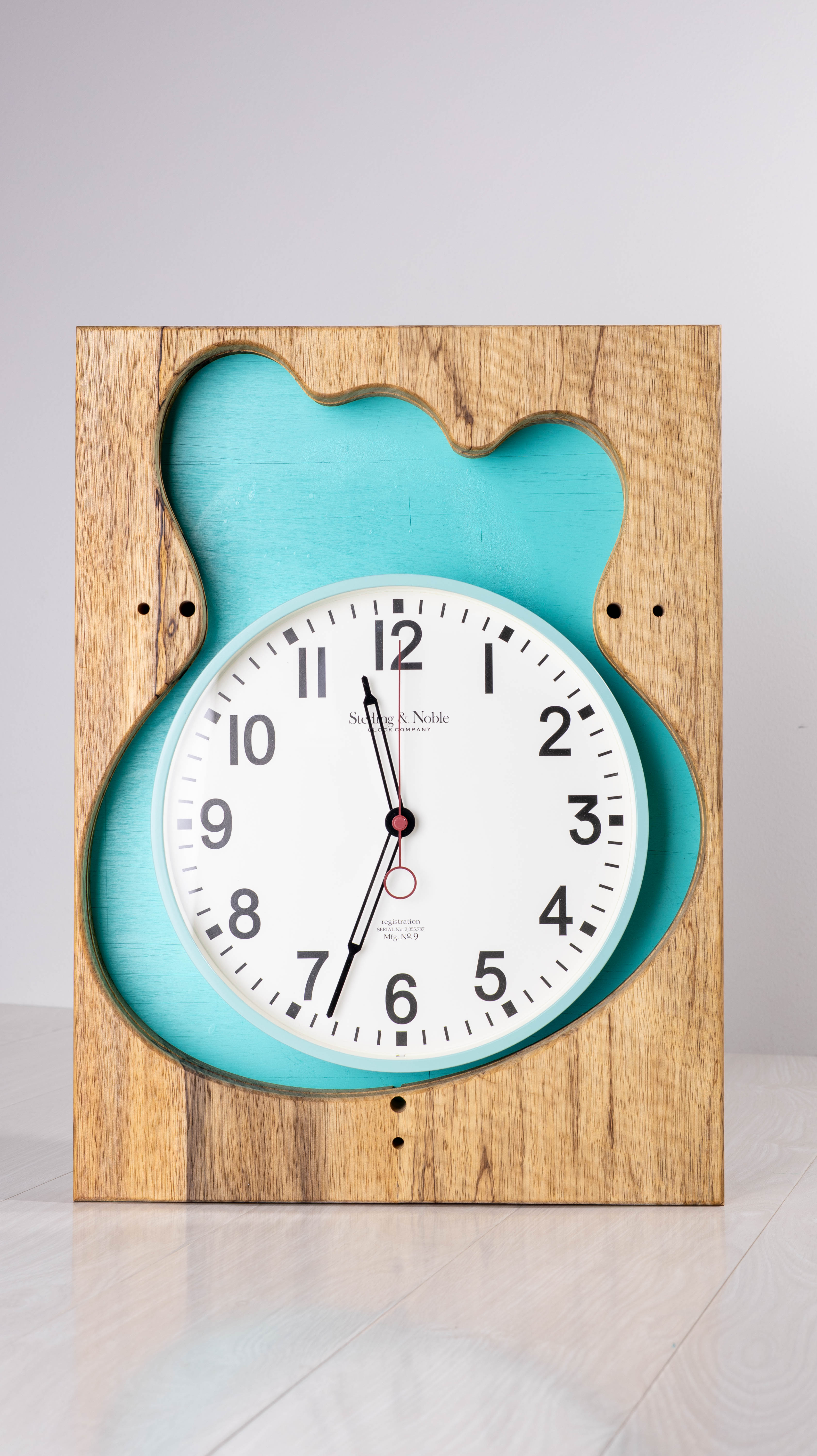 Black Limba Clock – MSM Guitars